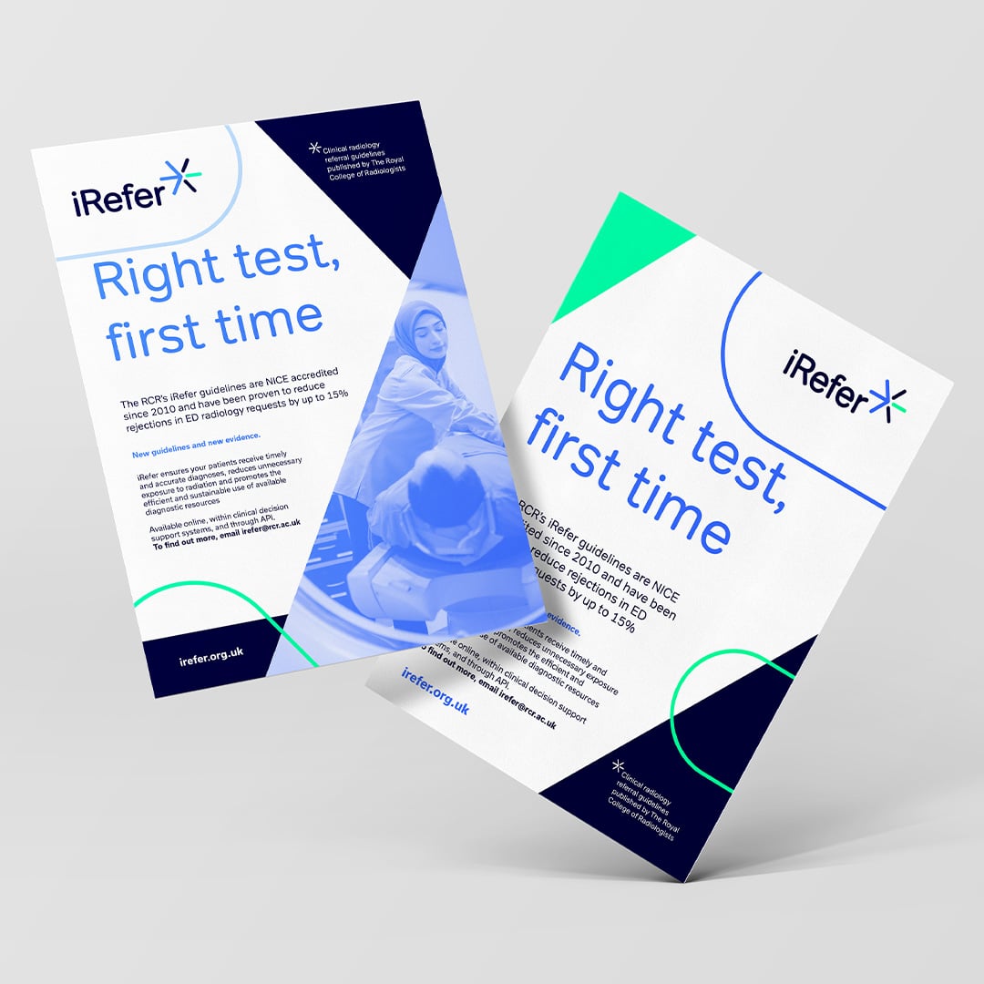 Royal College of Radiologists: iRefer brand identity and website | Ave ...